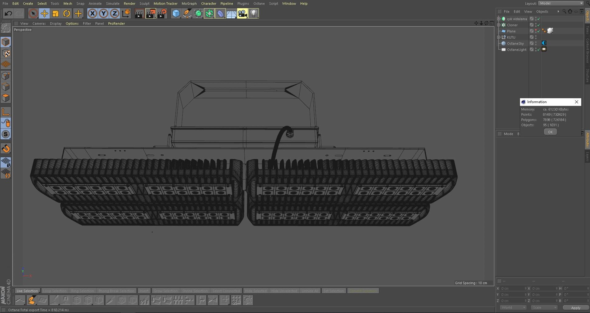 Led Light Bar 3D Model - TurboSquid 1457191