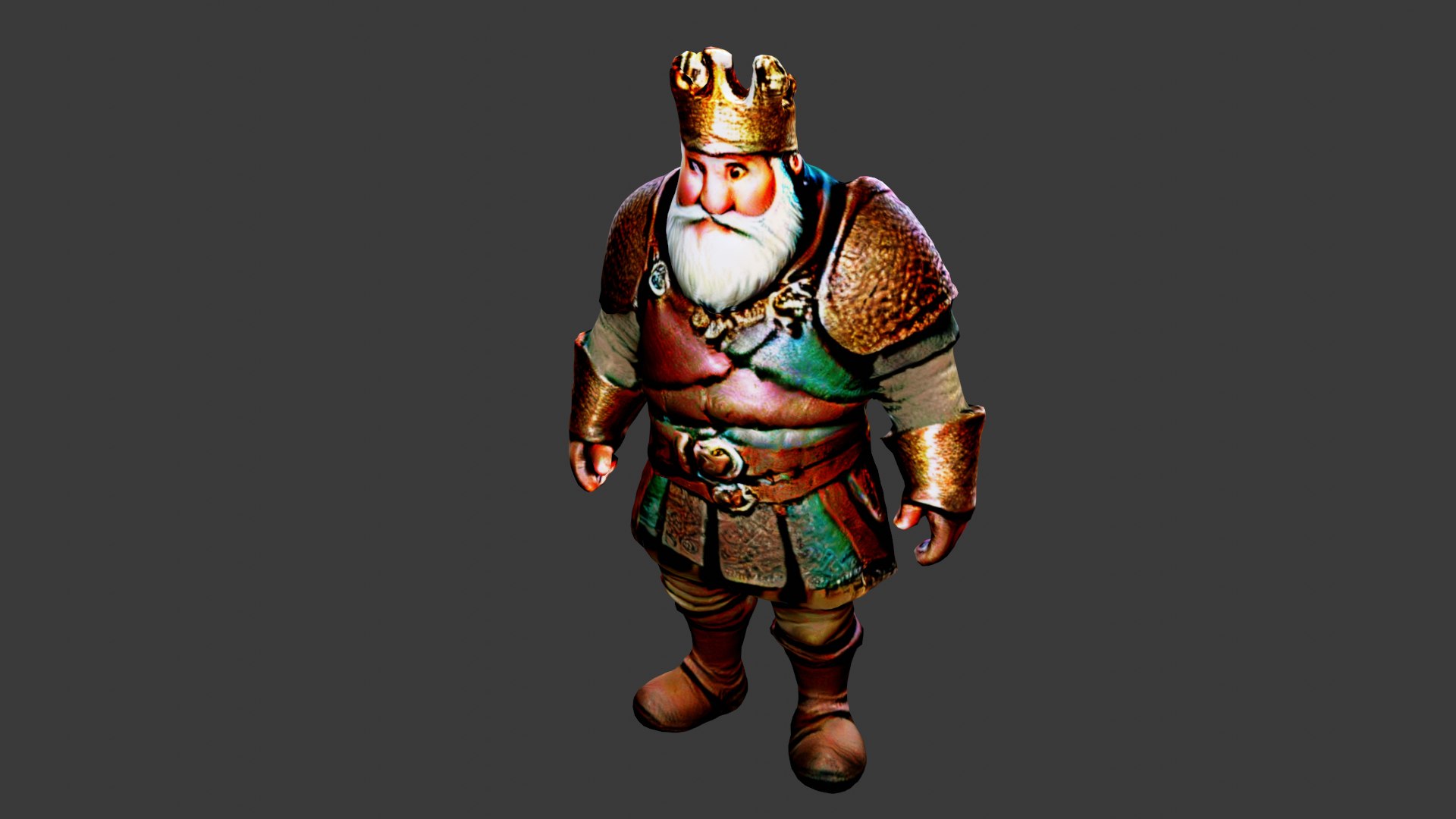 3D Model Blind King - TurboSquid 2127424