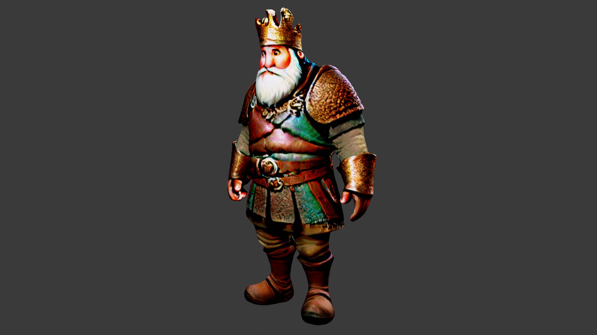 3D Model Blind King - TurboSquid 2127424
