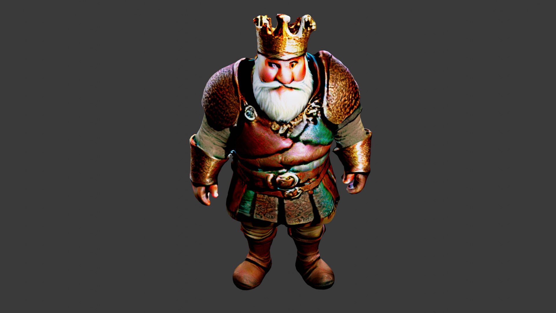 3D Model Blind King - TurboSquid 2127424