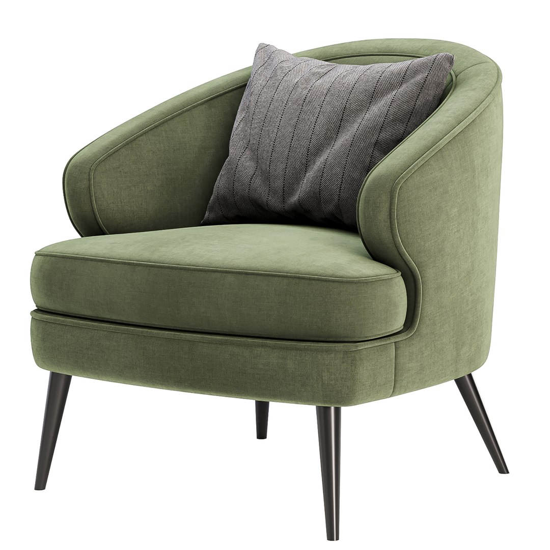 Peter Arm Chair 3D Model - TurboSquid 2191680
