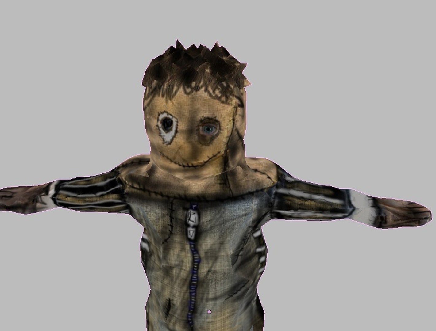 3d Model Monster Kid