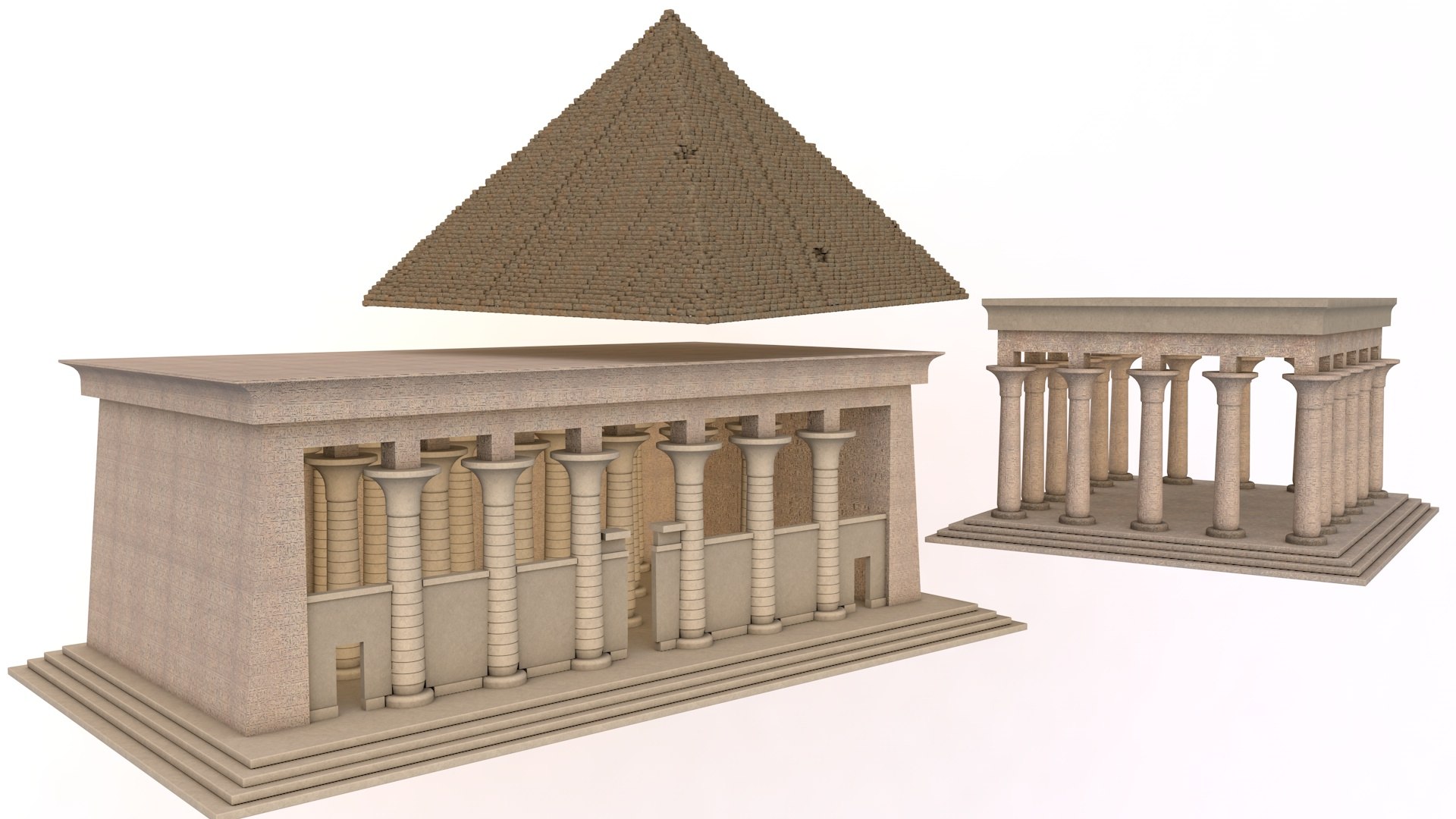 Ancient Egypt Collection 3D Model - TurboSquid 1789300