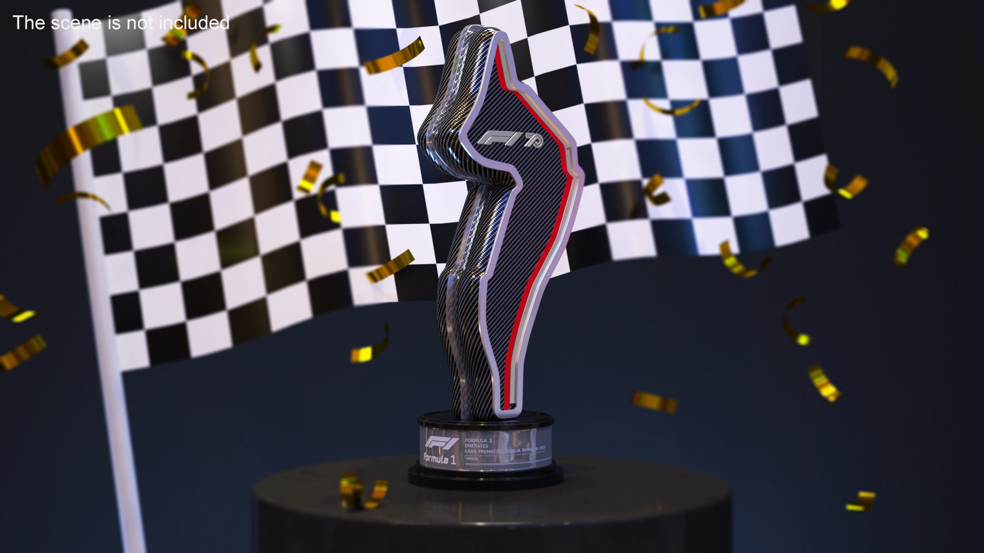 3D F1 2020 Formula 1 Grand Prix Trophy - TurboSquid 2003935