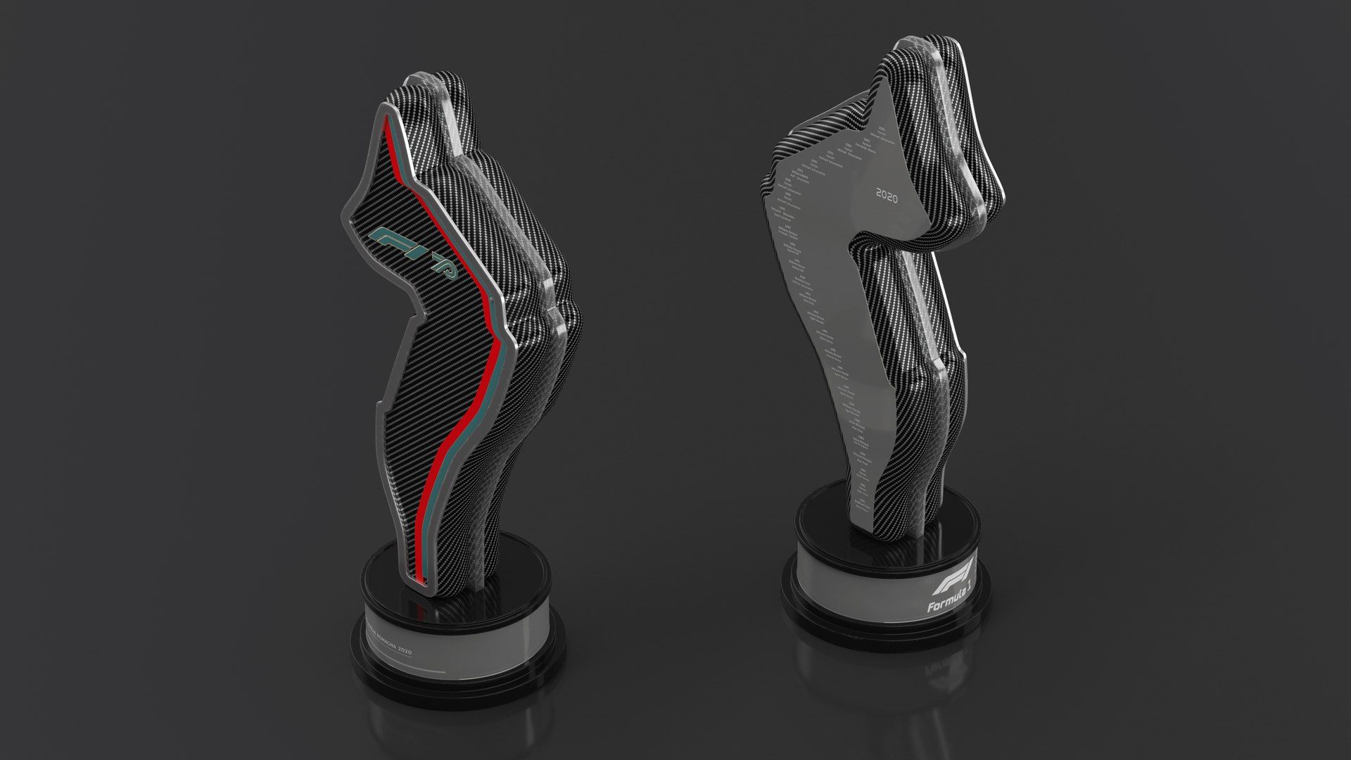 3D F1 2020 Formula 1 Grand Prix Trophy - TurboSquid 2003935