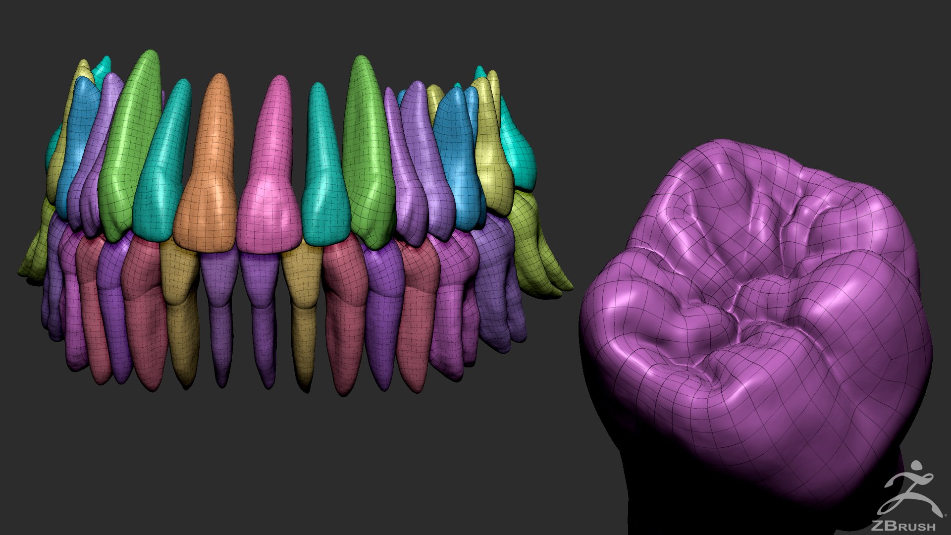3D High Poly Mouth Model - TurboSquid 1780218