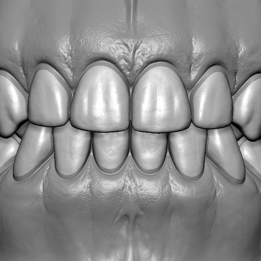 3D High Poly Mouth Model - TurboSquid 1780218