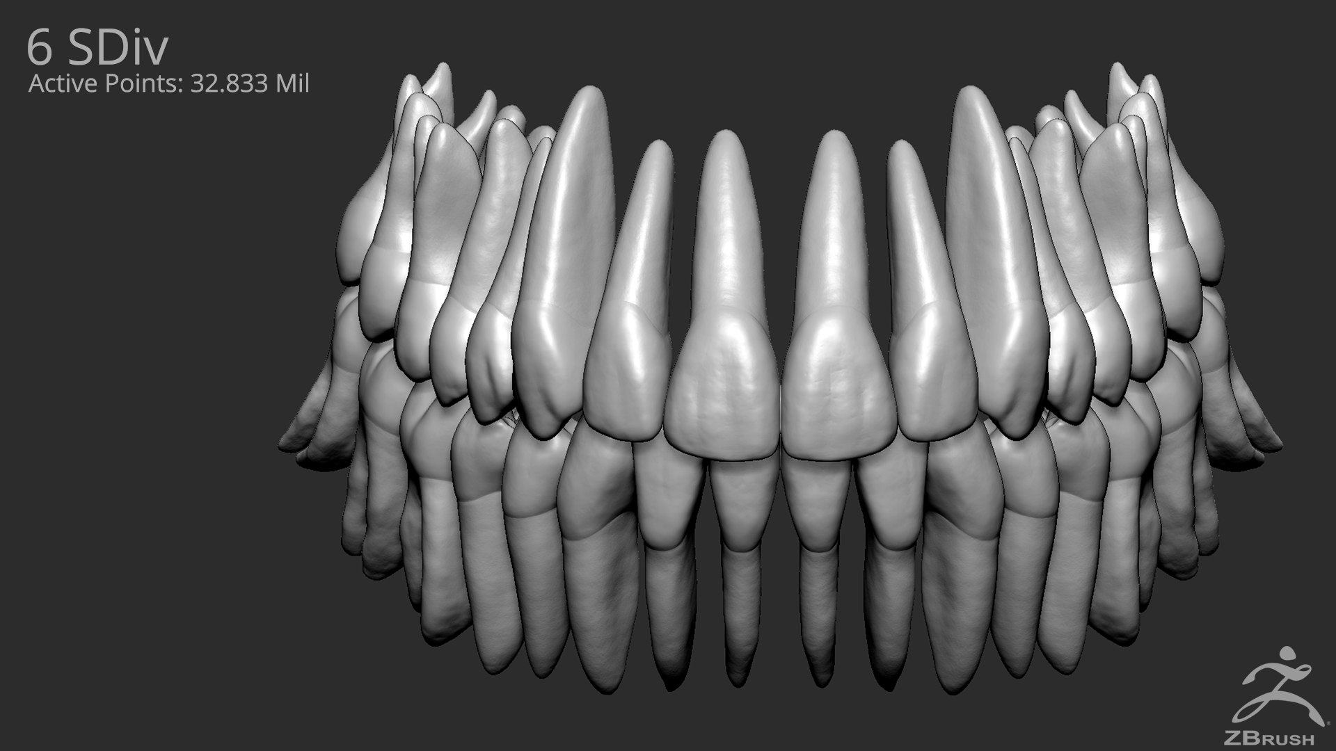3D High Poly Mouth Model - TurboSquid 1780218
