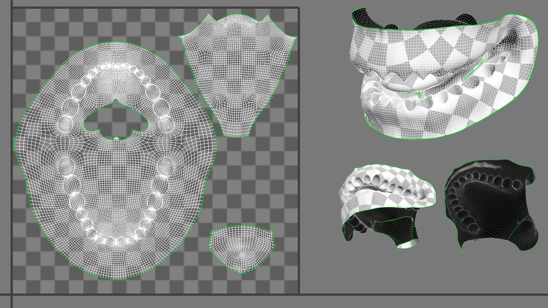 3D High Poly Mouth Model - TurboSquid 1780218