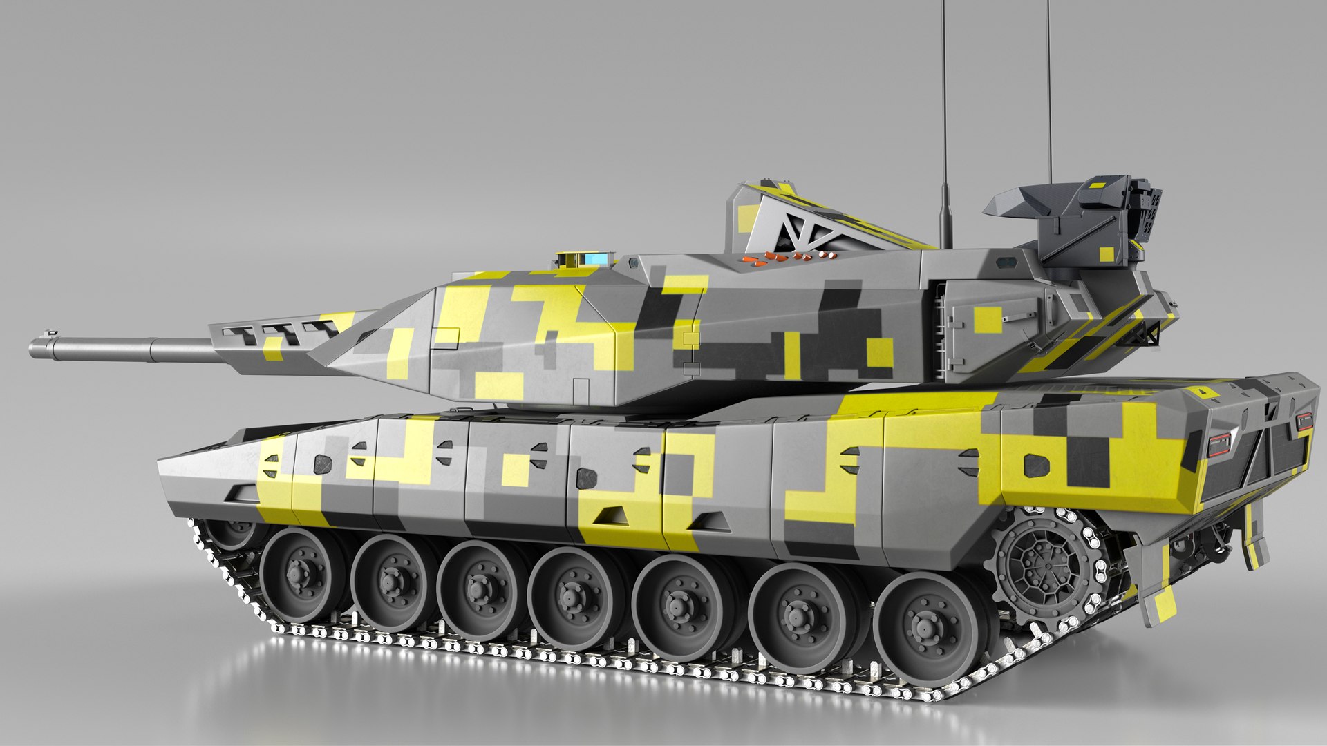 Next Gen German Main Battle Tank 3D - TurboSquid 2197279