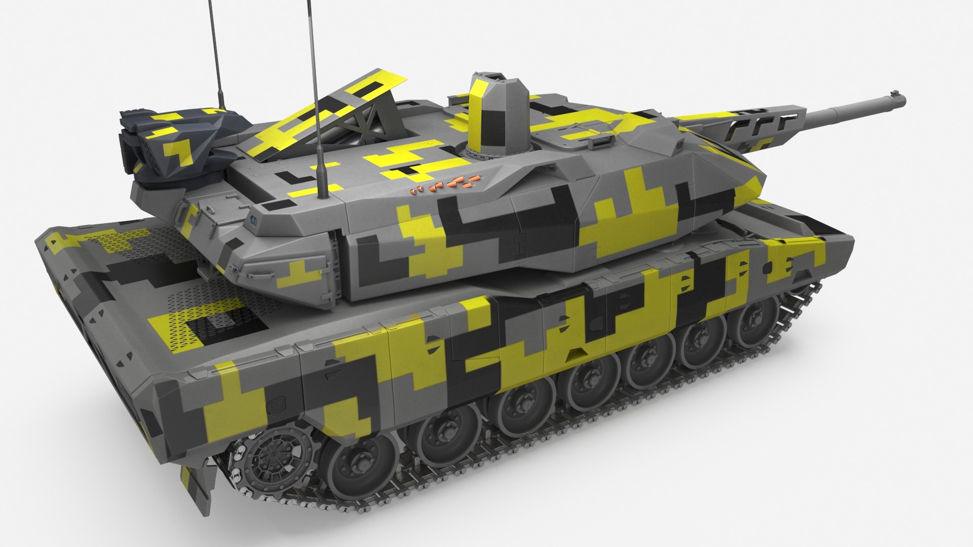 Next Gen German Main Battle Tank 3D - TurboSquid 2197279