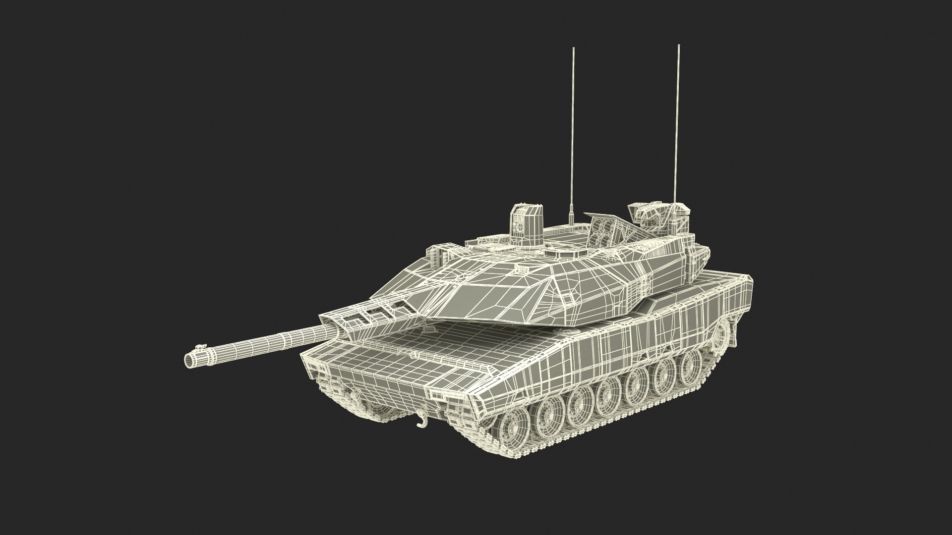 Next Gen German Main Battle Tank 3D - TurboSquid 2197279