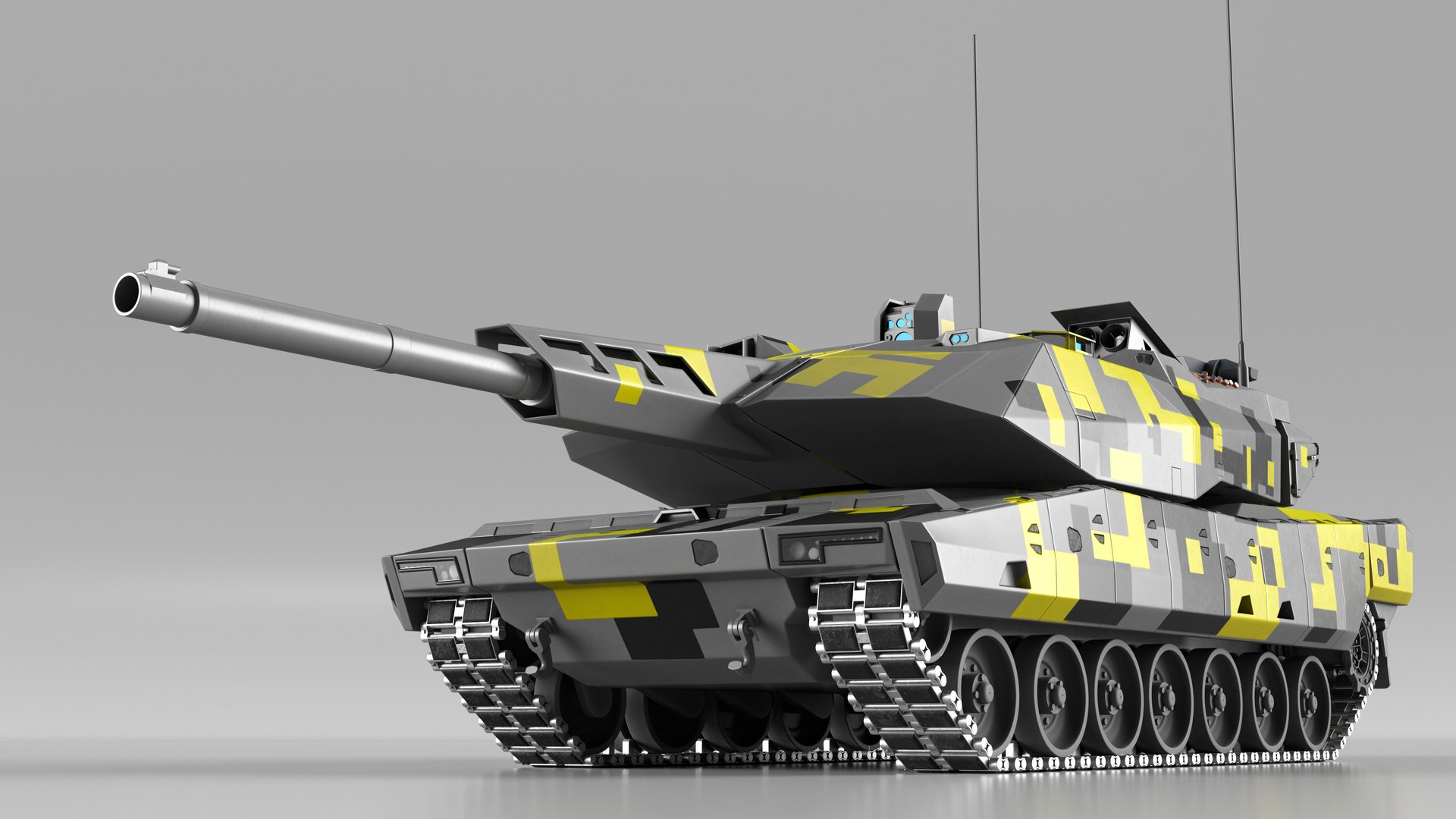 Next Gen German Main Battle Tank 3D - TurboSquid 2197279