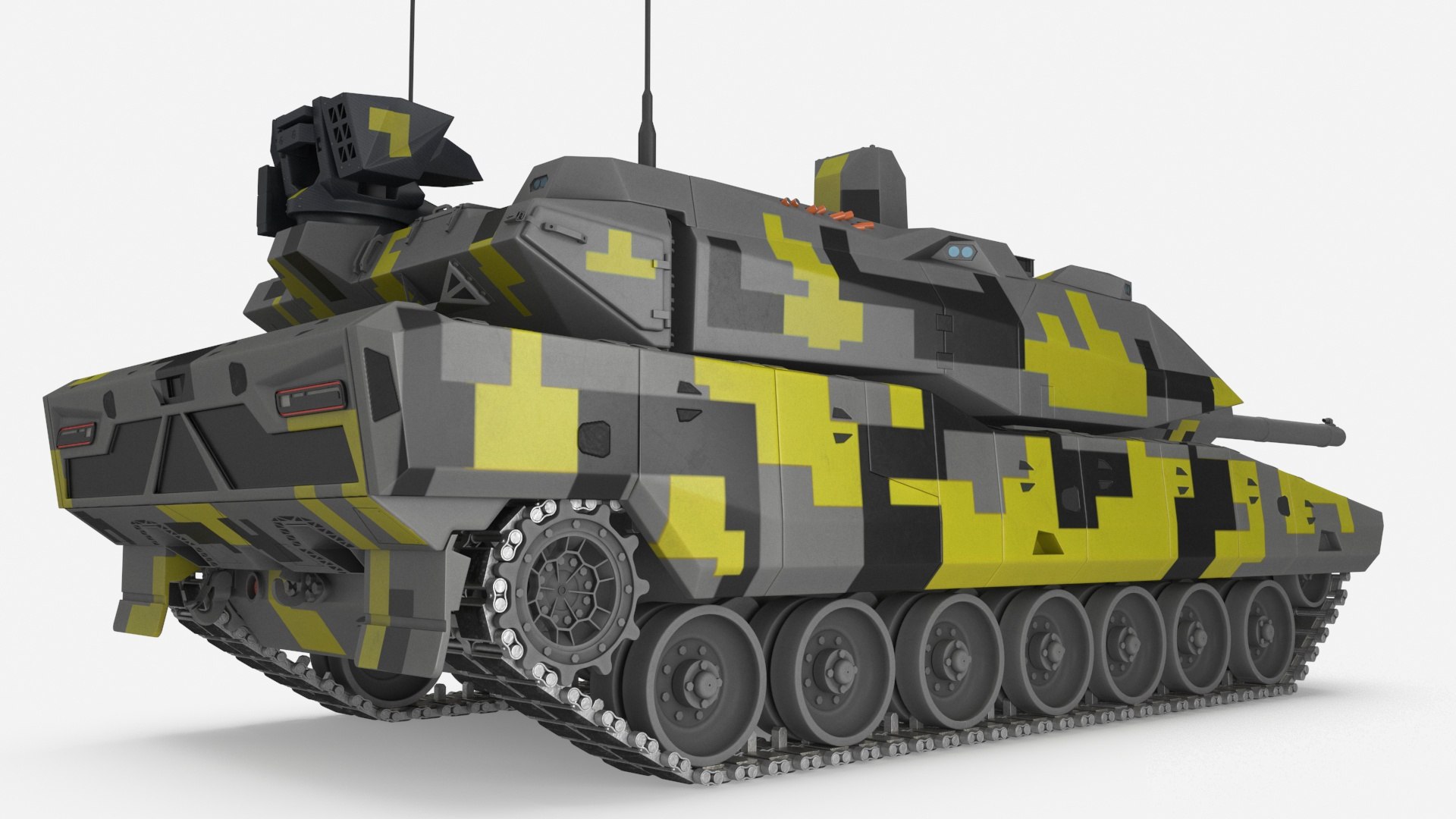 Next Gen German Main Battle Tank 3D - TurboSquid 2197279
