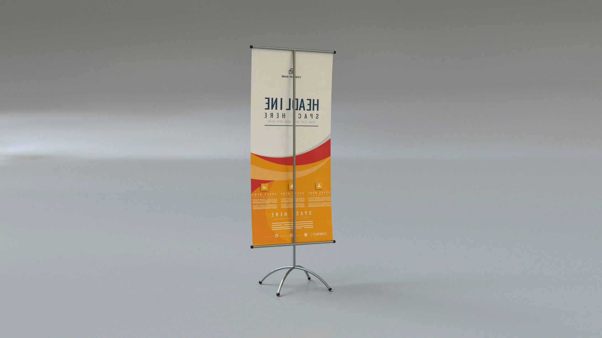 Minimal Metal Standee 3D Model - TurboSquid 1775152