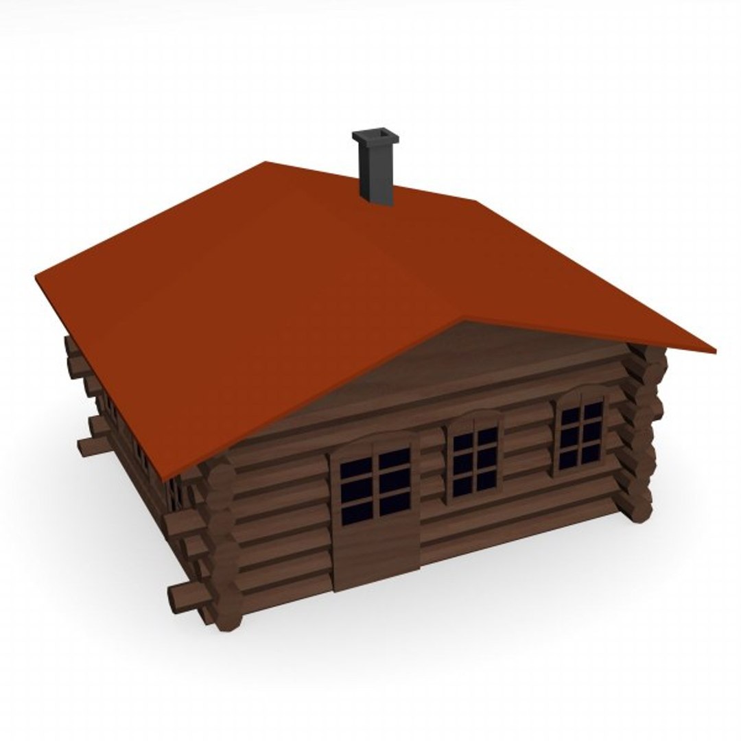 Russian House 3d Model