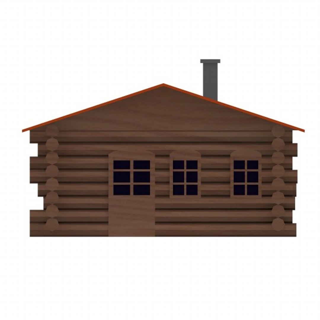 Russian House 3d Model
