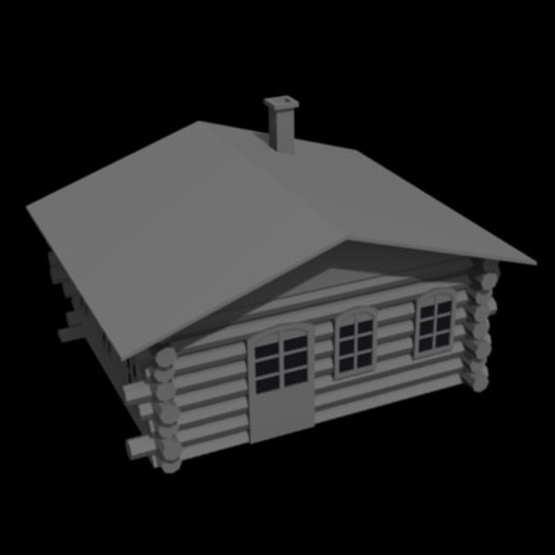 Russian House 3d Model