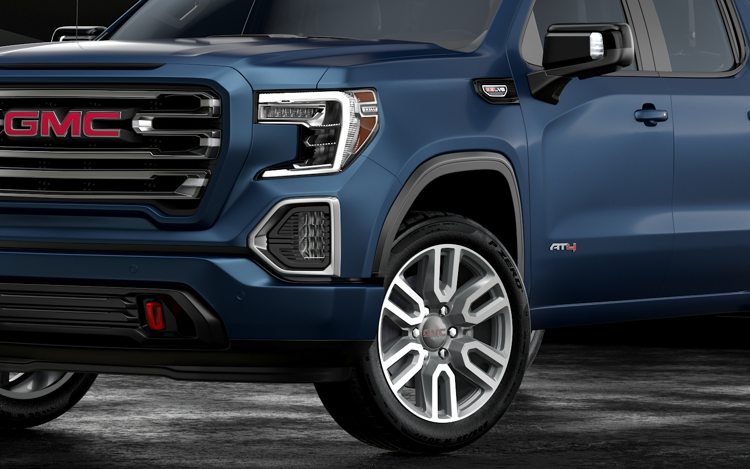 3D 2019 gmc sierra at4 model - TurboSquid 1433834