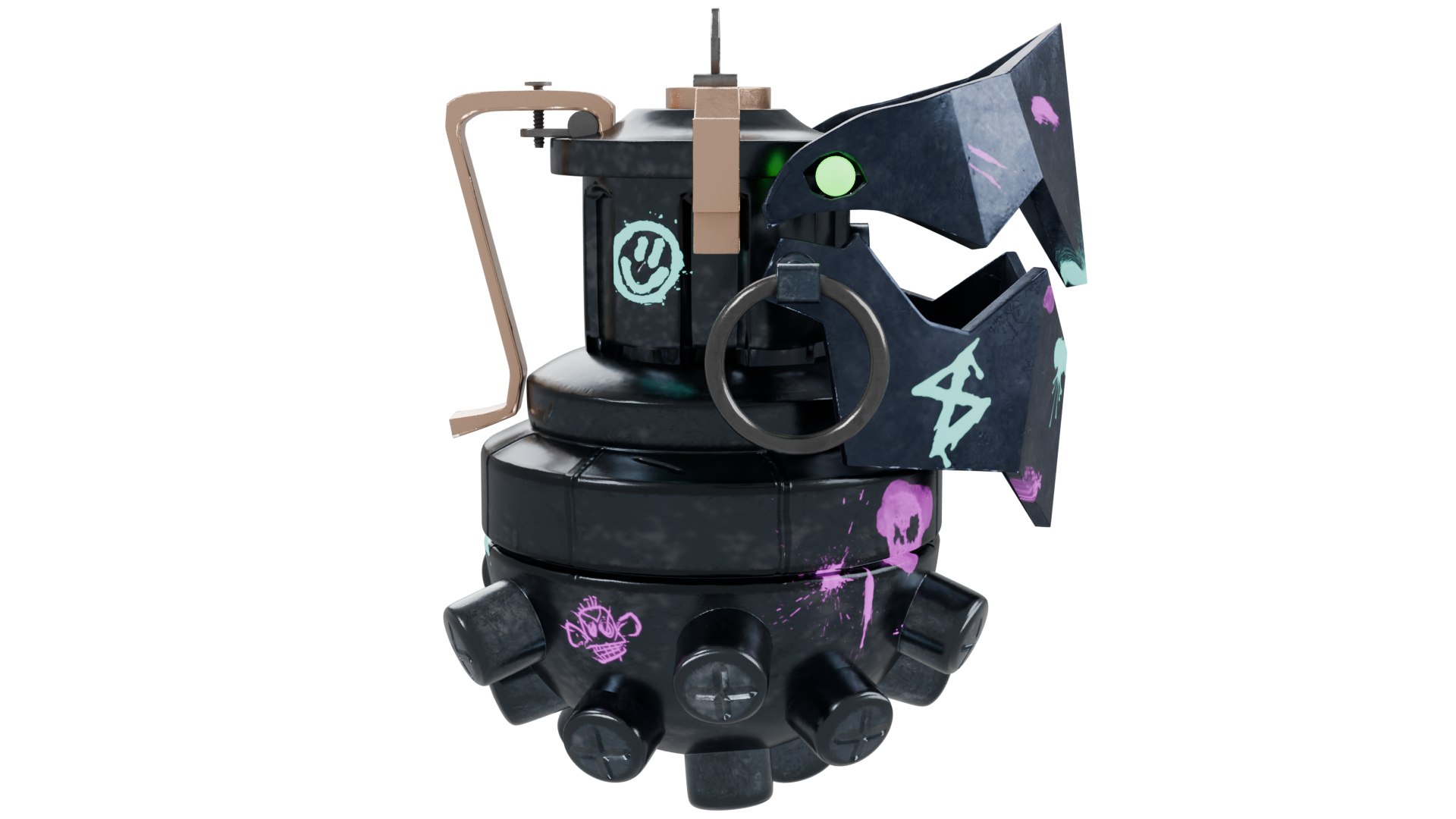3D Jinx Grenade - TurboSquid 2384516