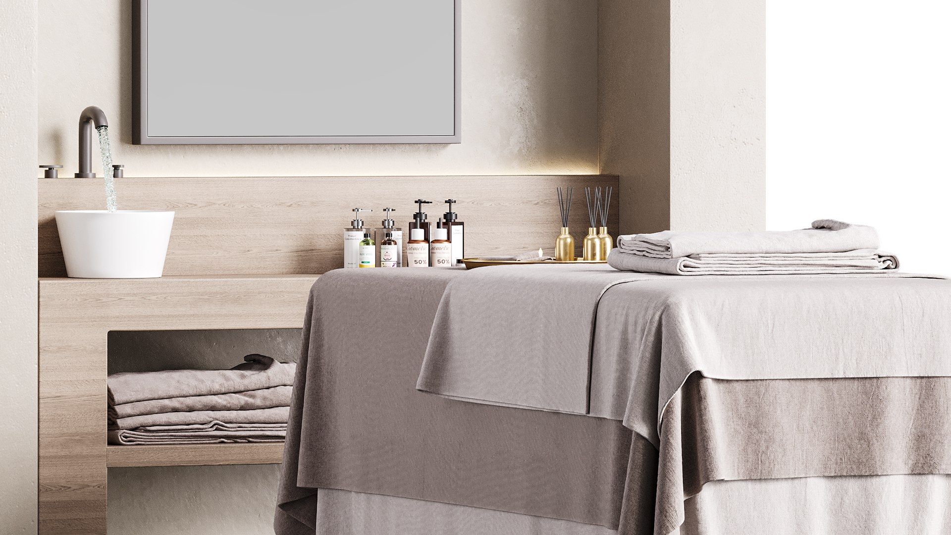 3D Modern Spa And Accessories 08 - TurboSquid 2295818