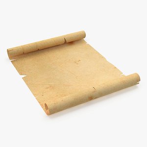 3D Parchment Models | TurboSquid