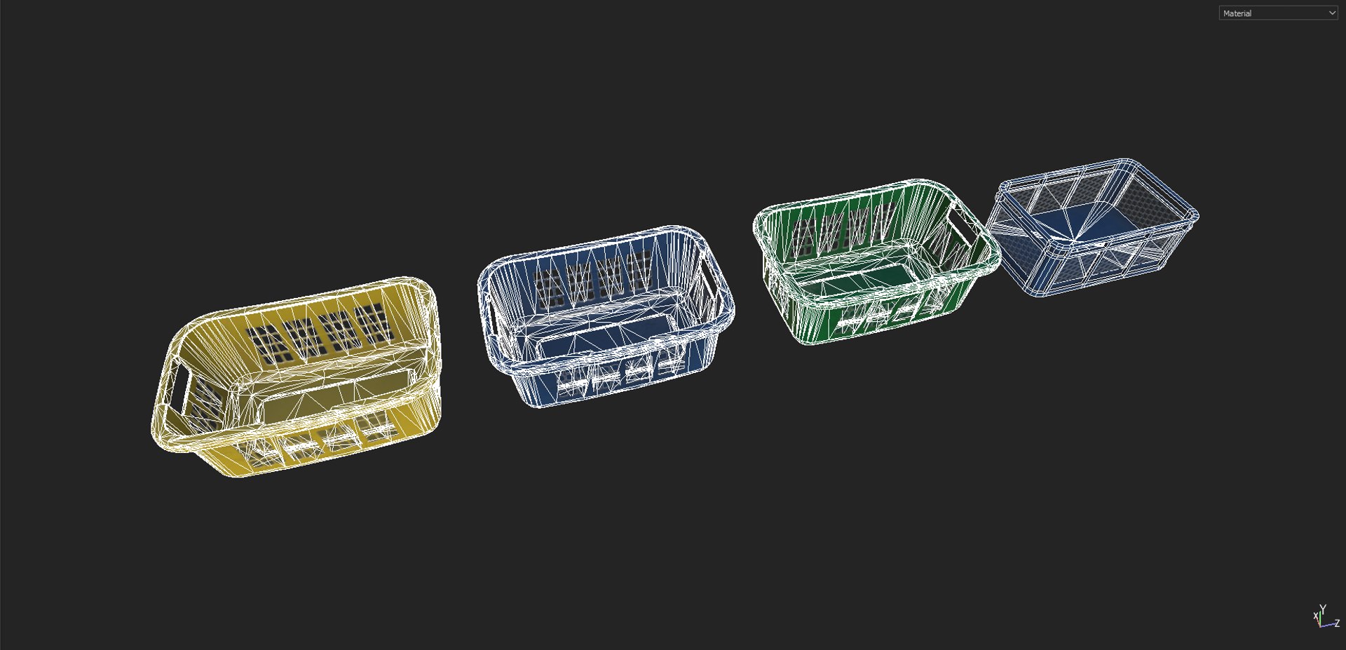 Plastic Containers Pack 3D Model - TurboSquid 2103806
