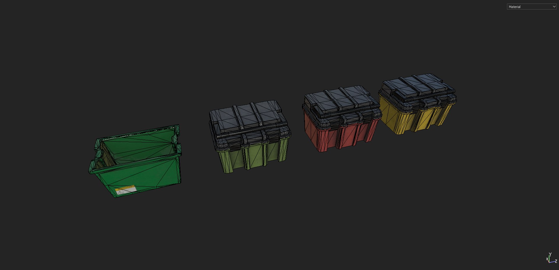 Plastic Containers Pack 3D Model - TurboSquid 2103806