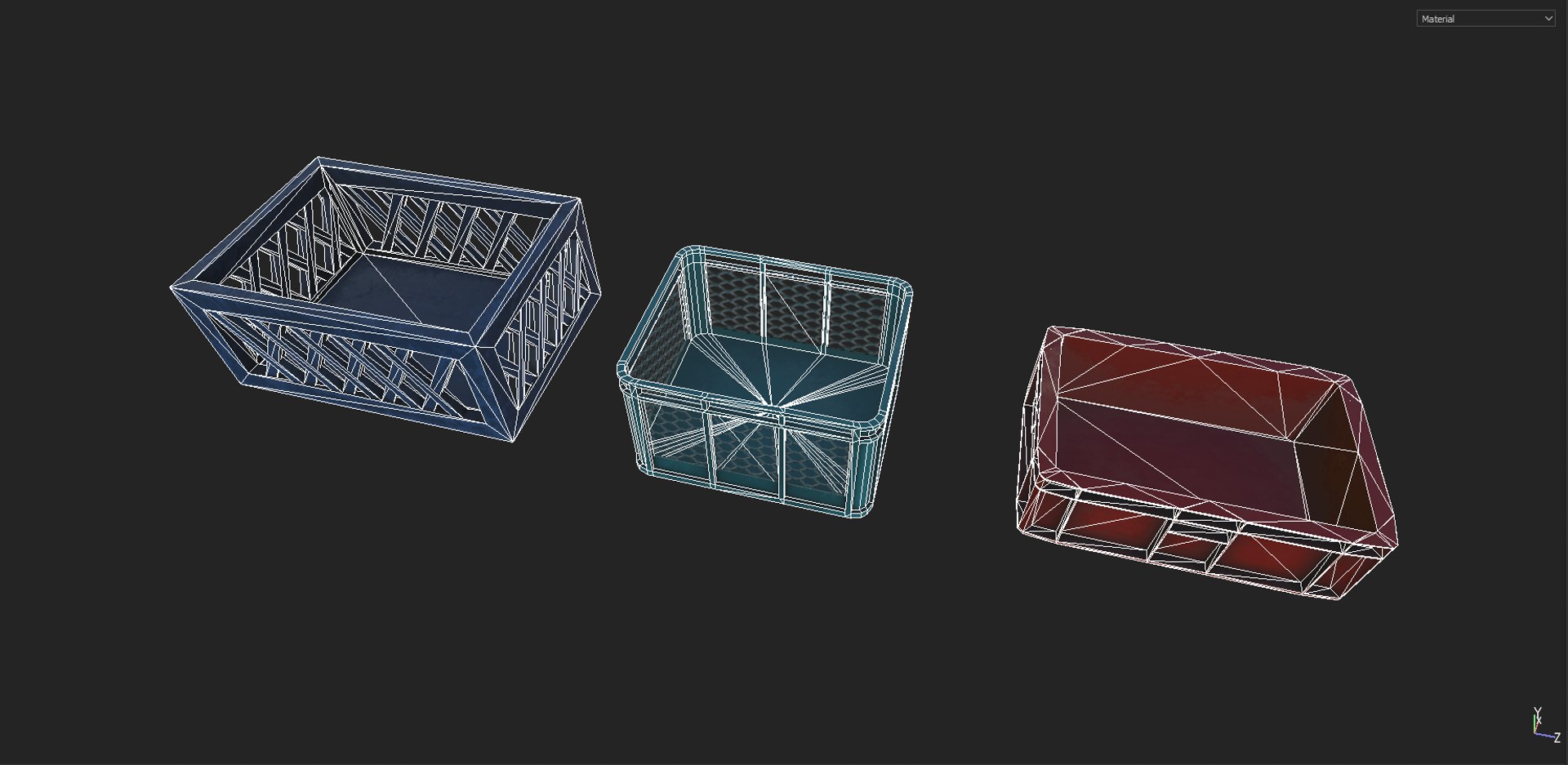 Plastic Containers Pack 3D Model - TurboSquid 2103806