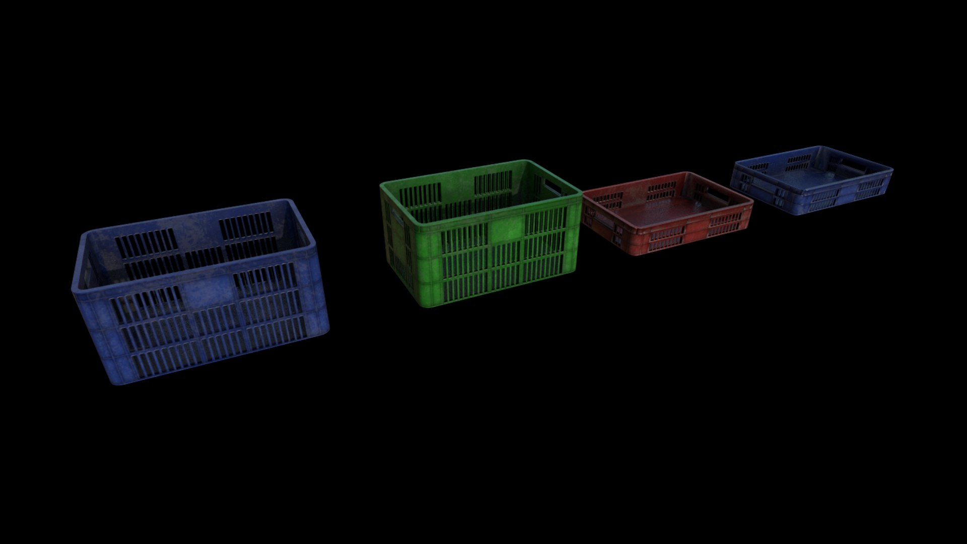 Plastic Containers Pack 3D model - TurboSquid 2103806