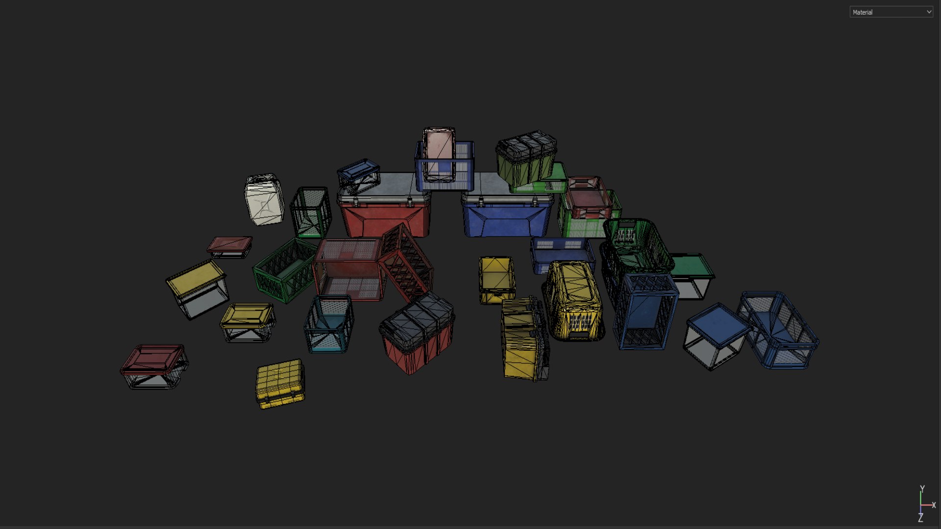 Plastic Containers Pack 3D Model - TurboSquid 2103806