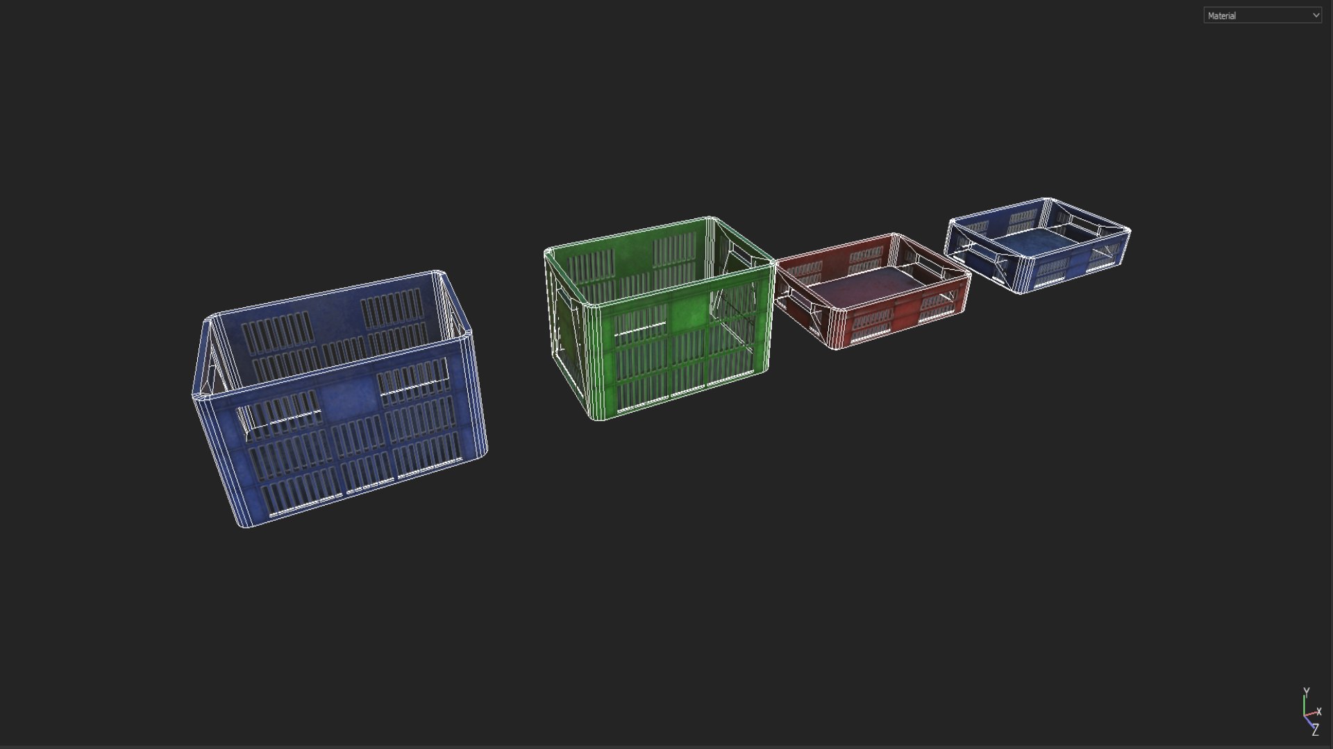 Plastic Containers Pack 3D Model - TurboSquid 2103806
