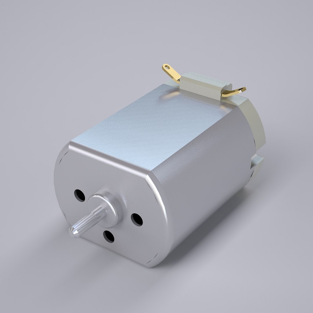 Micro Motor Mabuchi 280 3D Model - TurboSquid 1326581