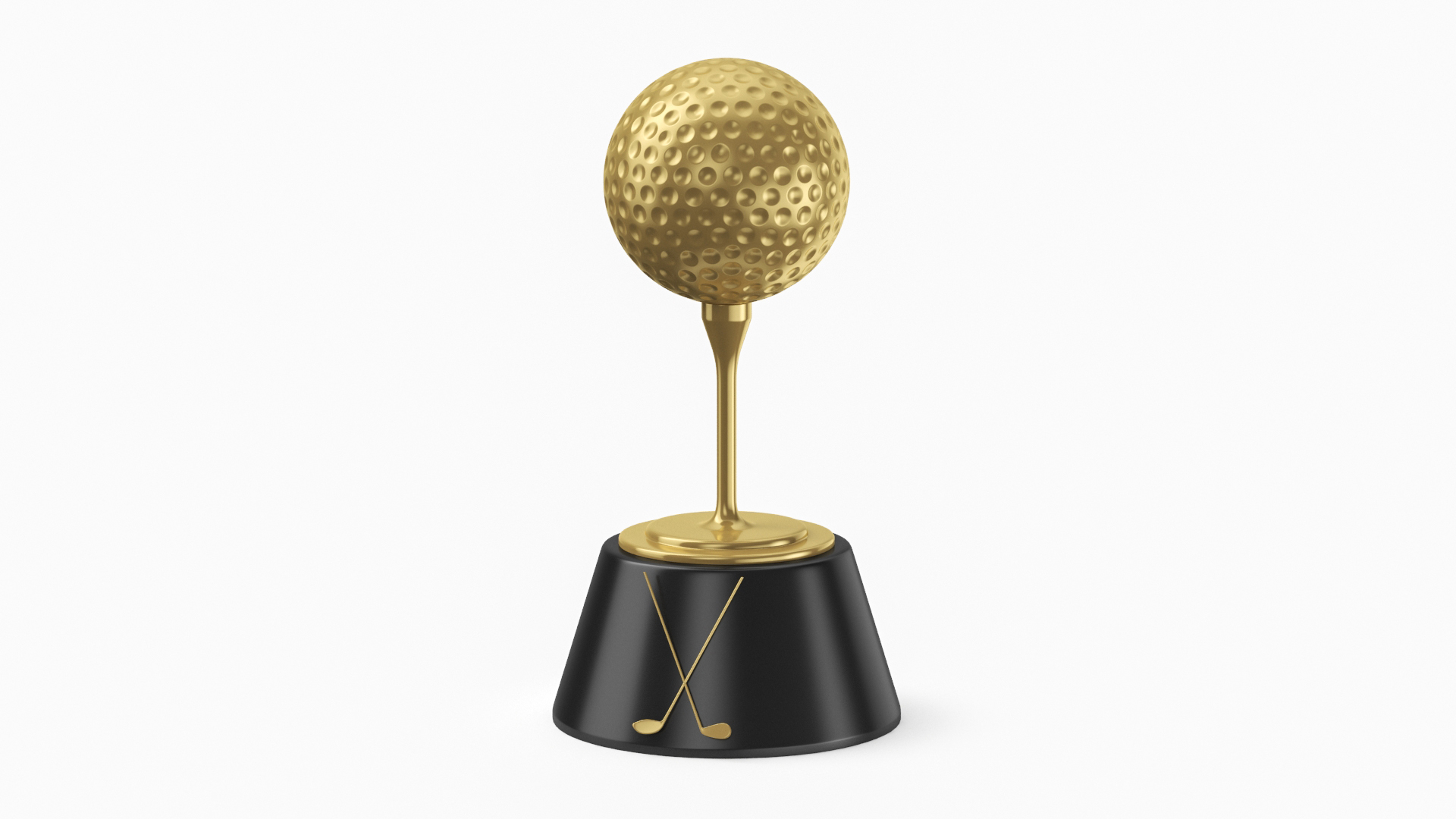 Golf Trophy 3D - TurboSquid 2112034