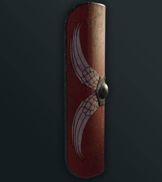 modelo 3d Escudo legionario romano Scutum - TurboSquid 1397720