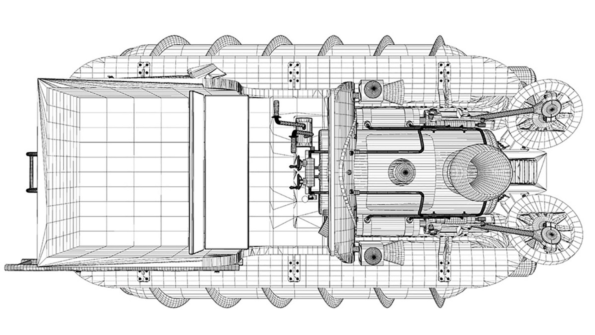 Vehicle Screw Propelled 3D Model - TurboSquid 1390849