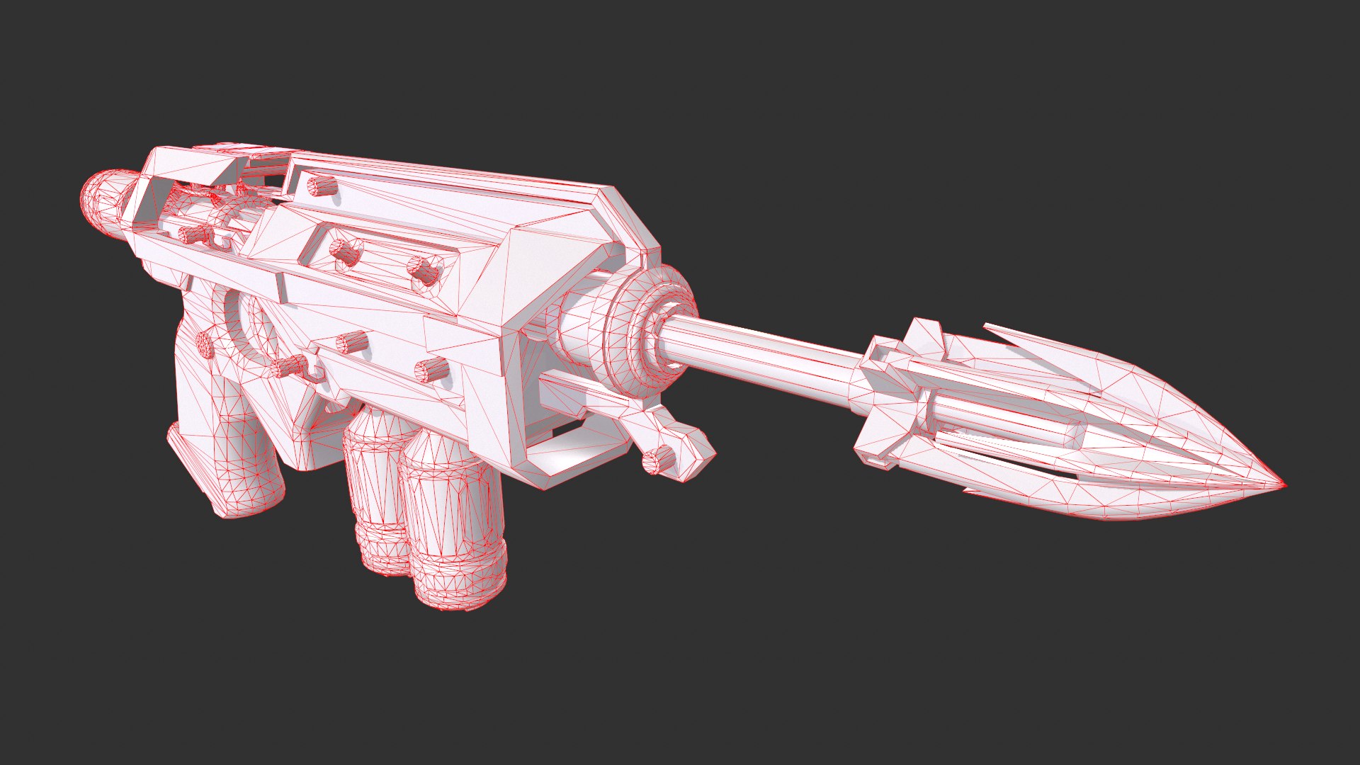 Sci-fi Harpoon 3D model - TurboSquid 1836379