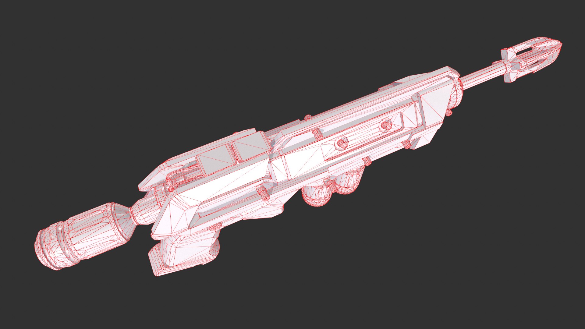 Sci-fi Harpoon 3D model - TurboSquid 1836379