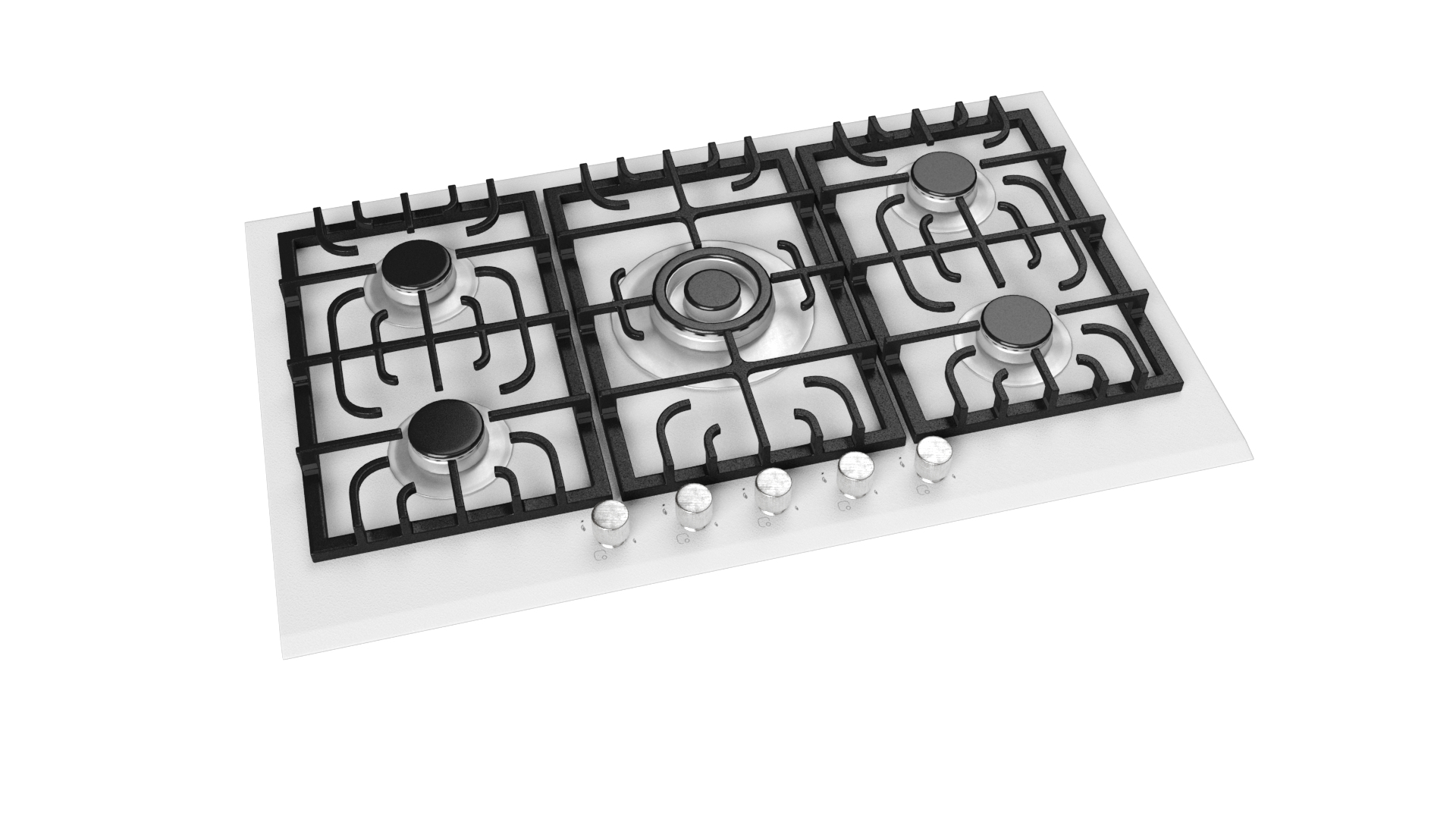 3D Kitchen Appliances Hob - TurboSquid 1686646