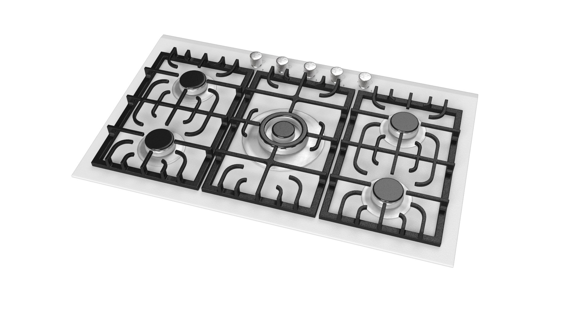 3D Kitchen Appliances Hob - TurboSquid 1686646