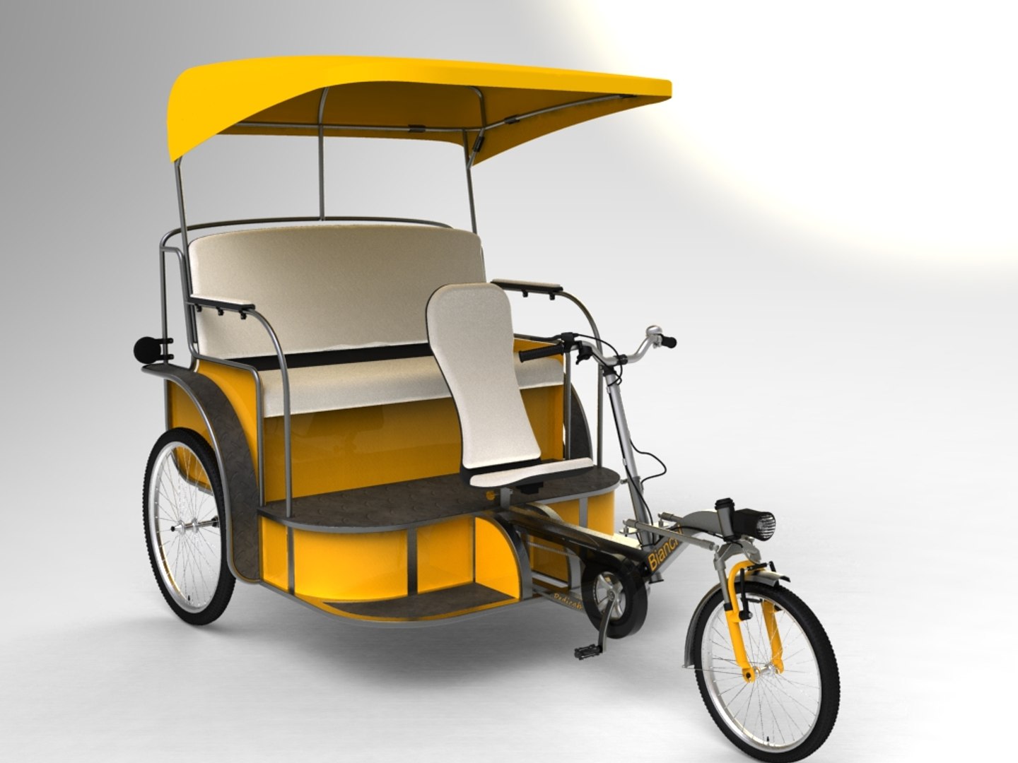 Pedicab Design 3d 3ds