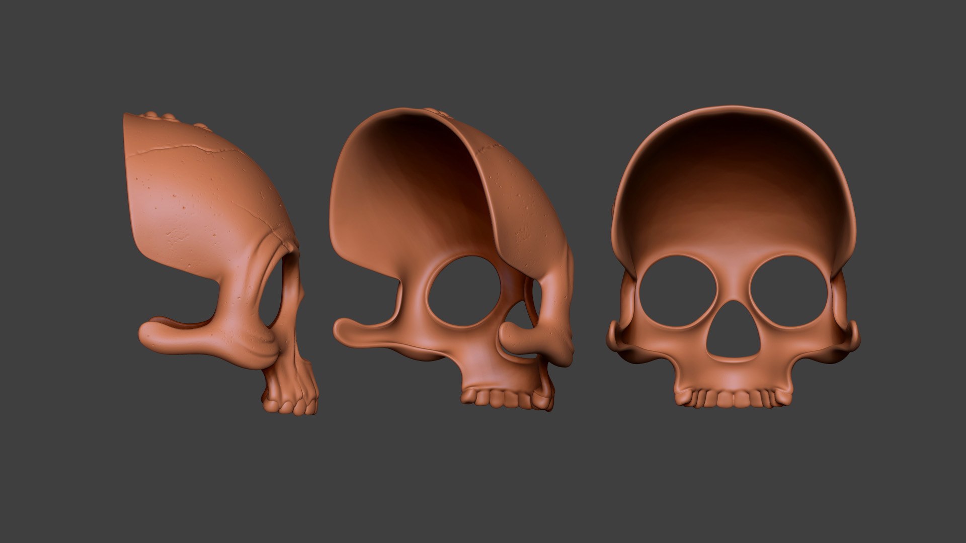 3D Skull Mask 6 3D Print Model - TurboSquid 2347767