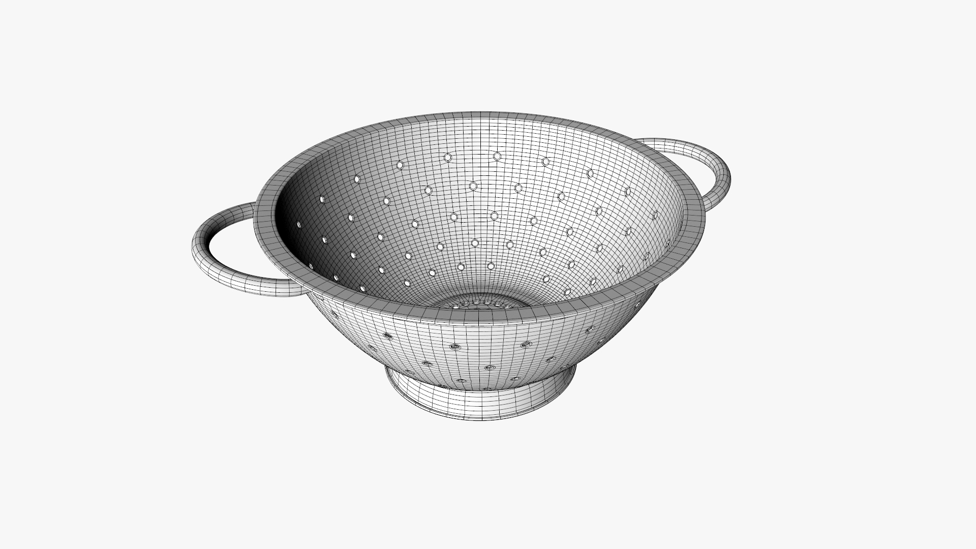 Colander kitchenware 3D model - TurboSquid 1688849