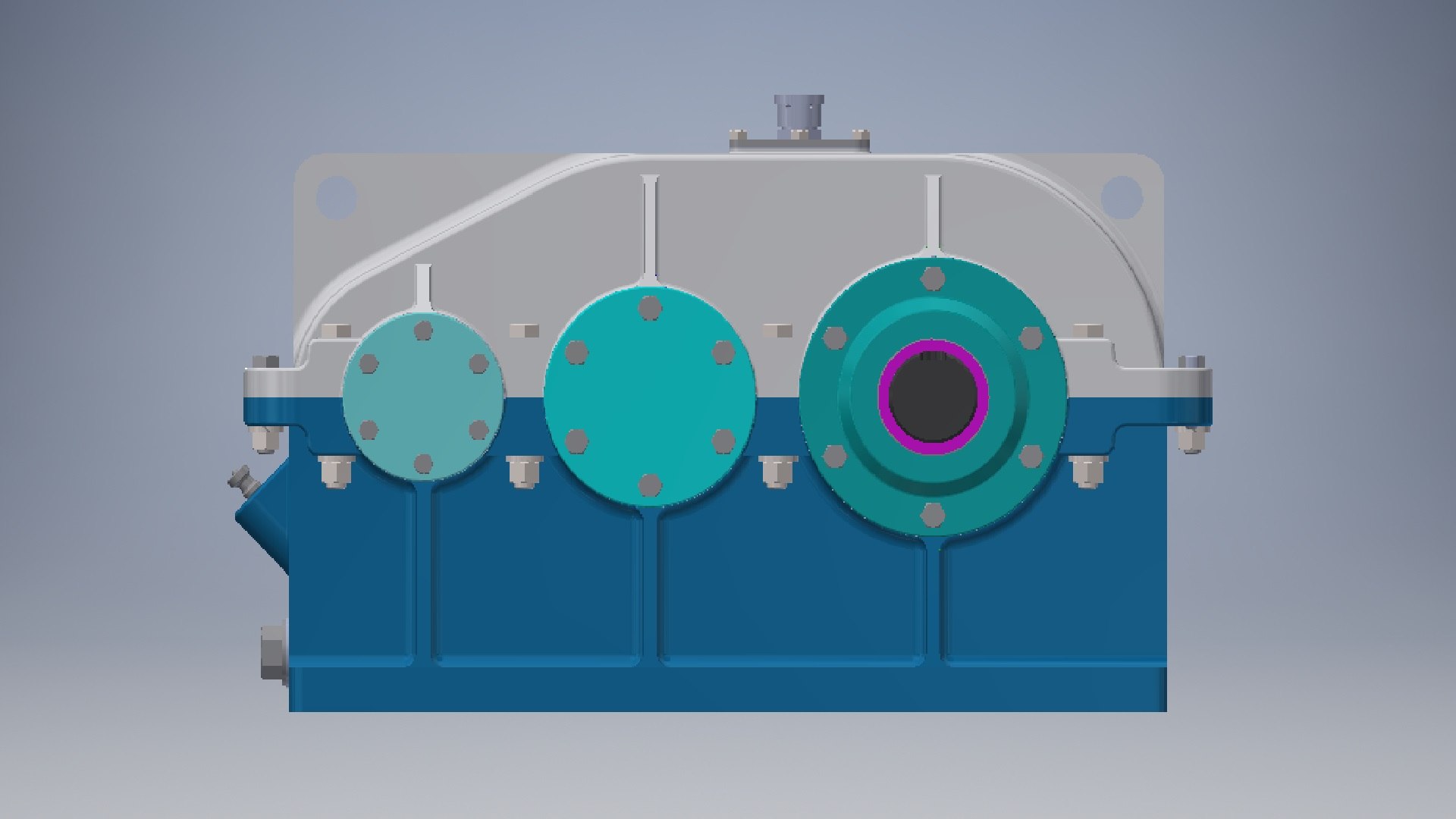 3D Model 2 Steps Reduce Gearbox - TurboSquid 2060930