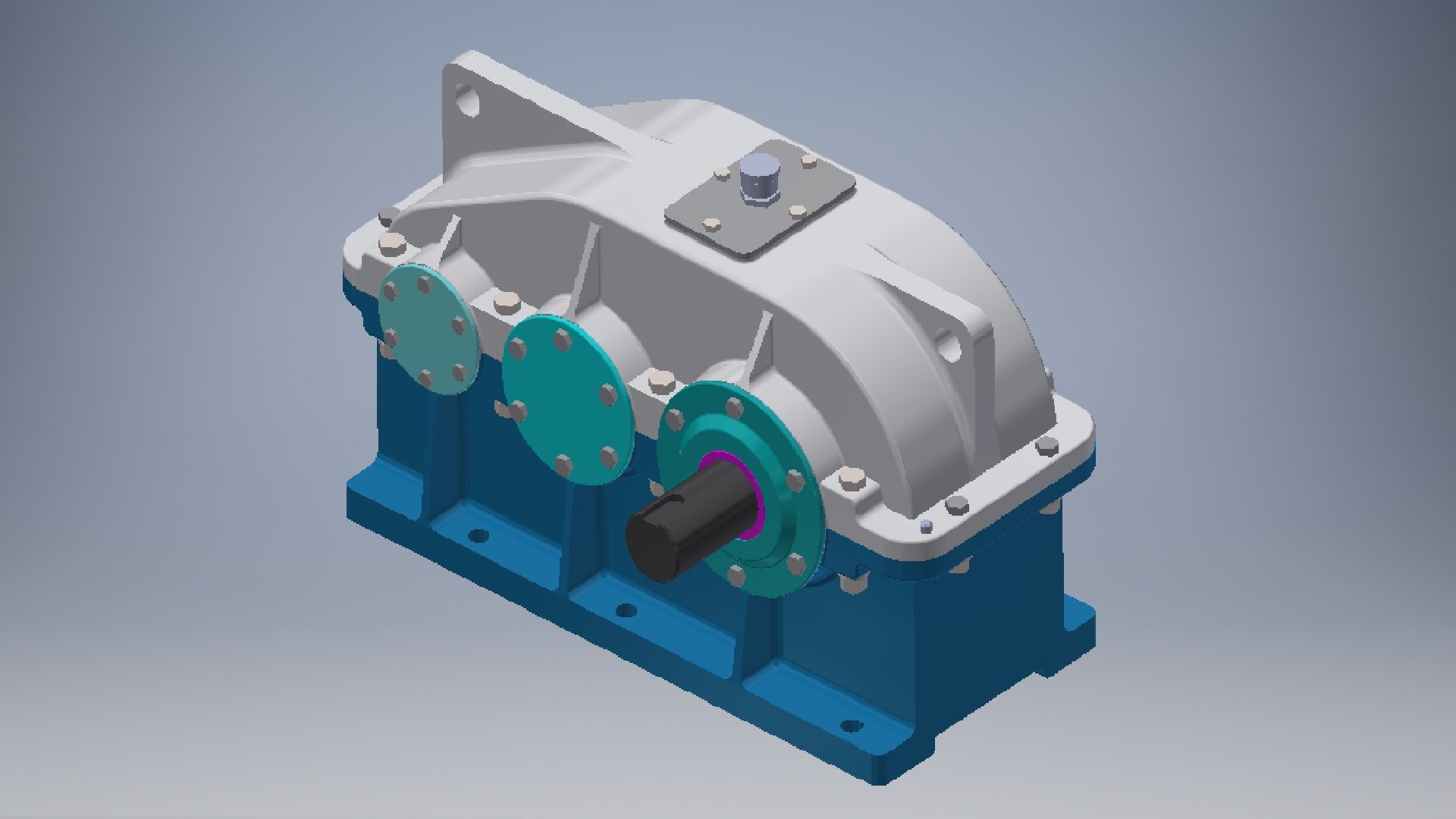 3D Model 2 Steps Reduce Gearbox - TurboSquid 2060930