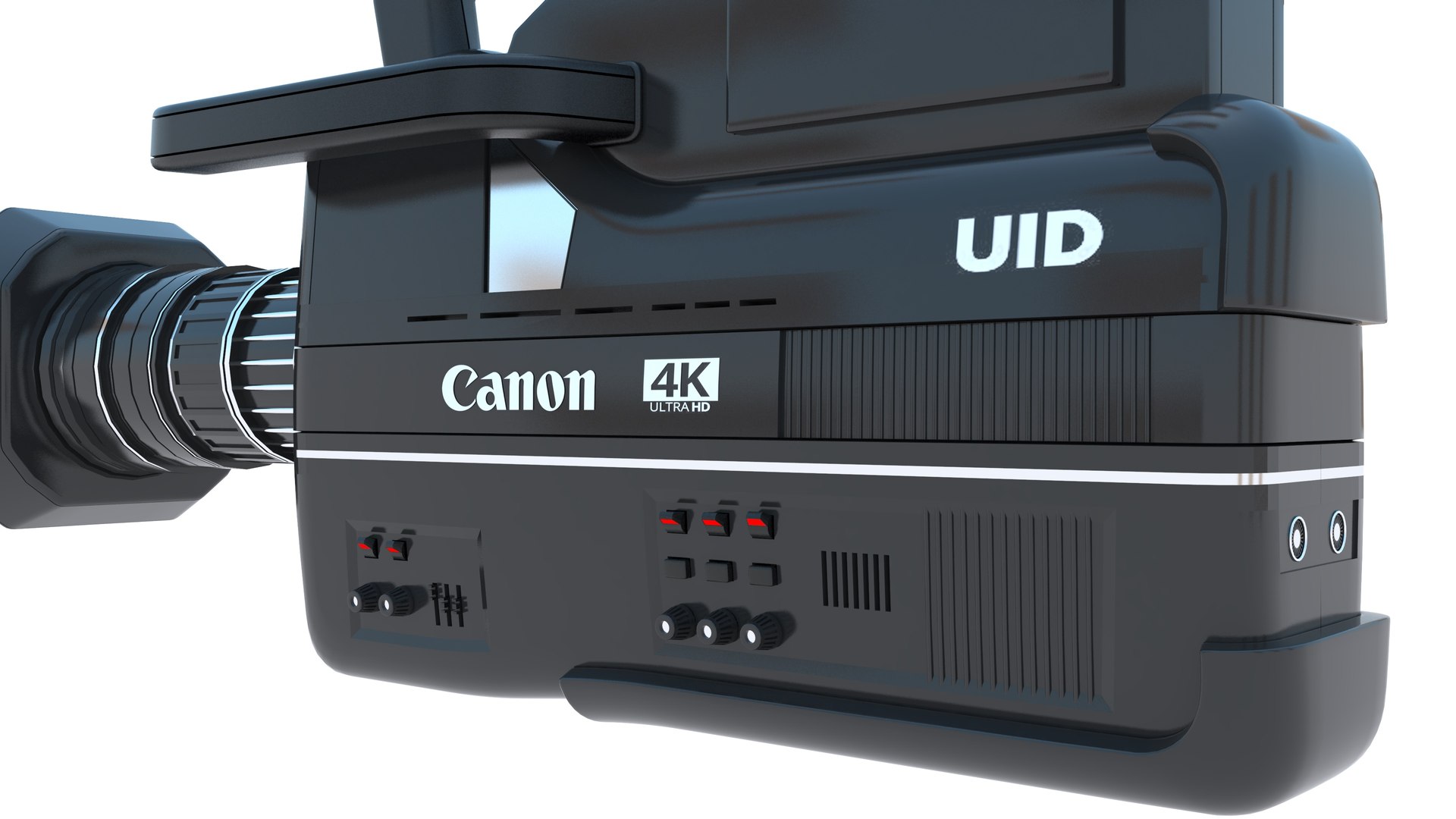 3D Video Camera Model - TurboSquid 1889410