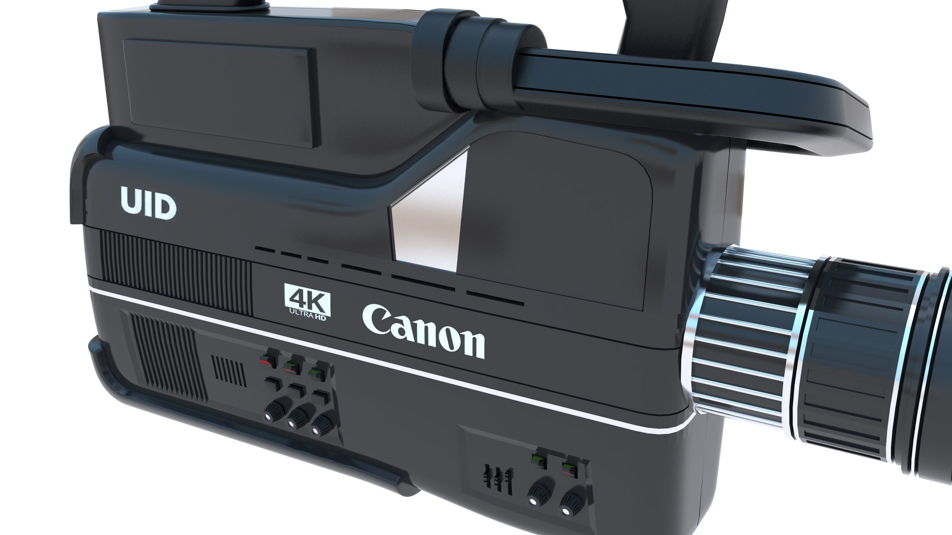 3D Video Camera Model - TurboSquid 1889410