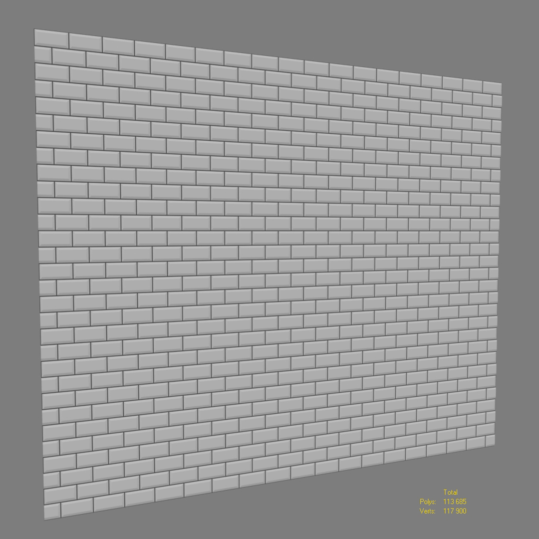 wall tile 3d model