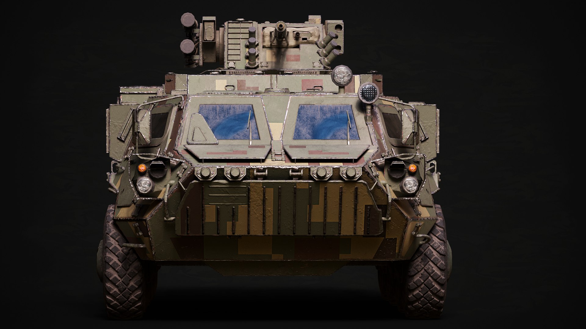 3D BTR-4 - TurboSquid 2298383