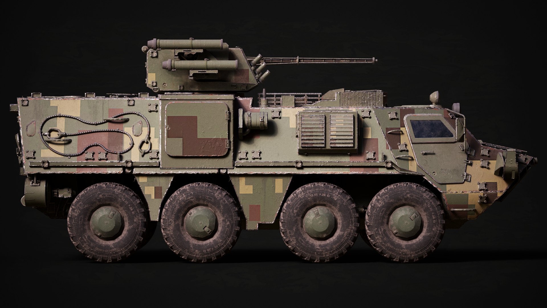 3D BTR-4 - TurboSquid 2298383